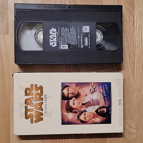 Media | Vintage Star Wars A New Hope Vhs | Poshmark